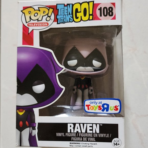 Other | Raven Teen Titans Go Funko Pop Damaged Box Toys R Us Exclusive ...